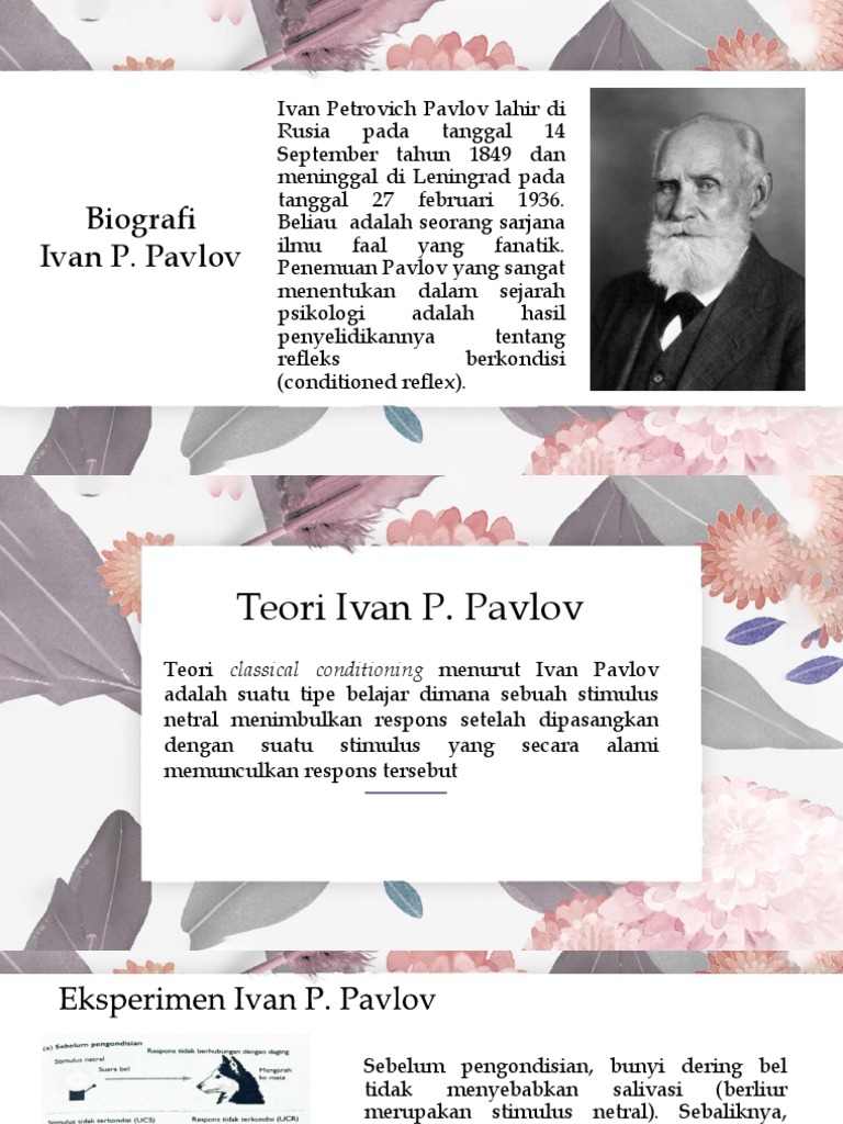 Ivan Petrovich Pavlov | PDF