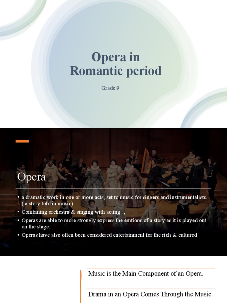 Grade-9 Lesson-1 | PDF | Opera | Romantic Music