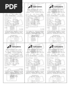 Struk Pembelian Bensin Pertamina | PDF | Sains & Matematika