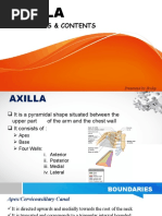 The Axilla Region - Borders - Contents - TeachMeAnatomy | PDF | Arm ...