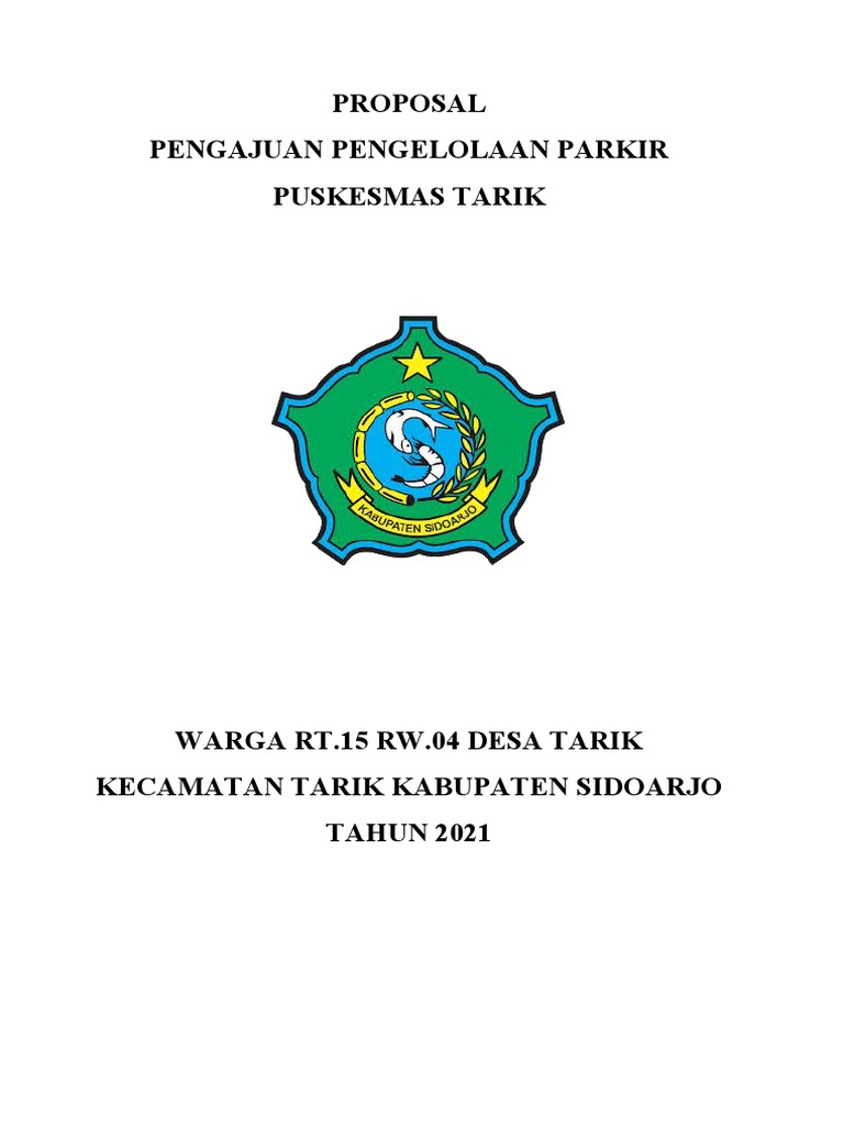 Surat Permohonan Pengelolaan Lahan Parkir | PDF