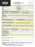 Ogrenci Tanima Formu | PDF