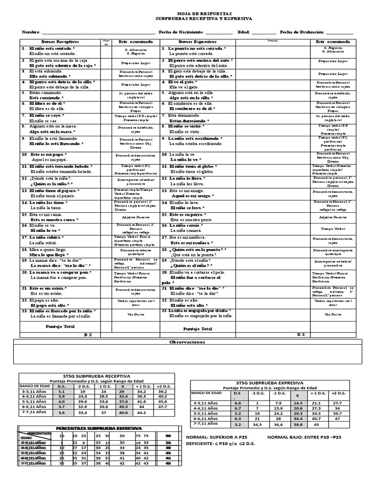 Formato STSG | PDF | Verbo | Asunto (gramática)