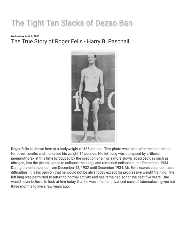 The Tight Tan Slacks of Dezso Ban - The True Story of Roger Eells ...