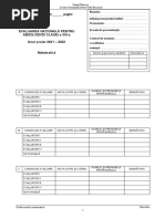 Cerere Retragere Ora Religie | PDF