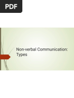 Verbal and NonVerbal - PPT | PDF | Nonverbal Communication | Body Language