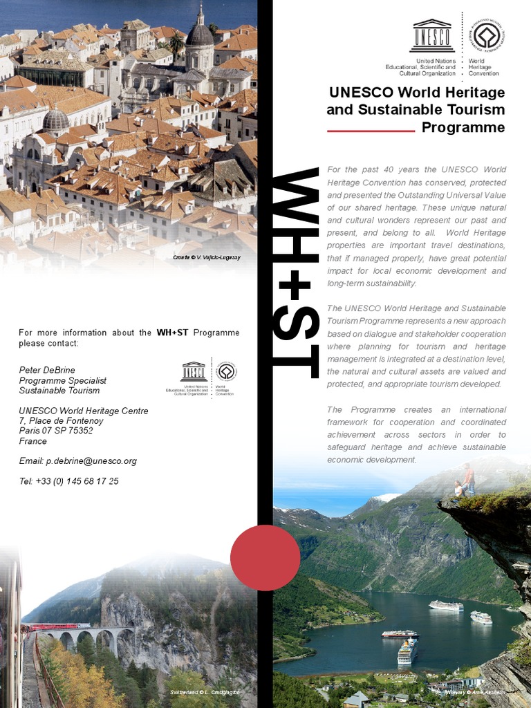 UNESCO World Heritage and Sustainable Tourism Programme | PDF | World ...