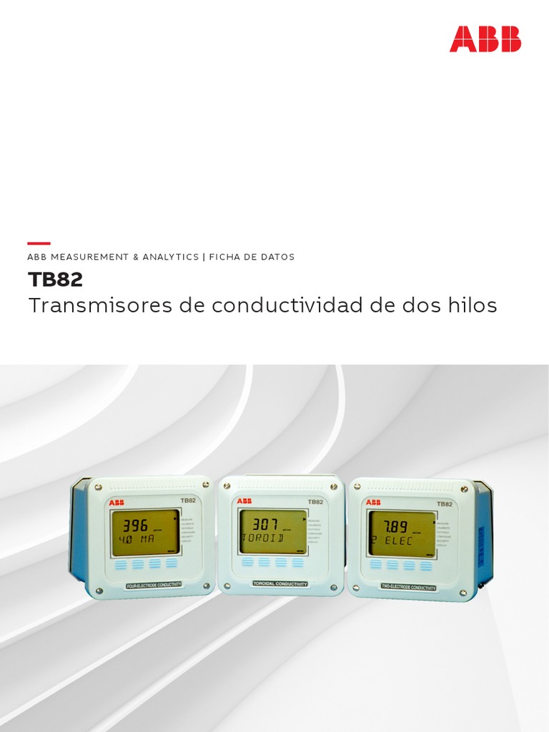 Abb TB82 | PDF | Calibración | Sensor