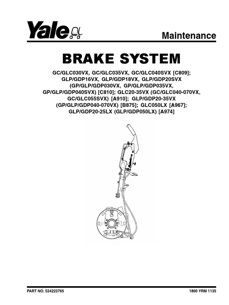 Brake System: Maintenance | PDF | Brake | Axle
