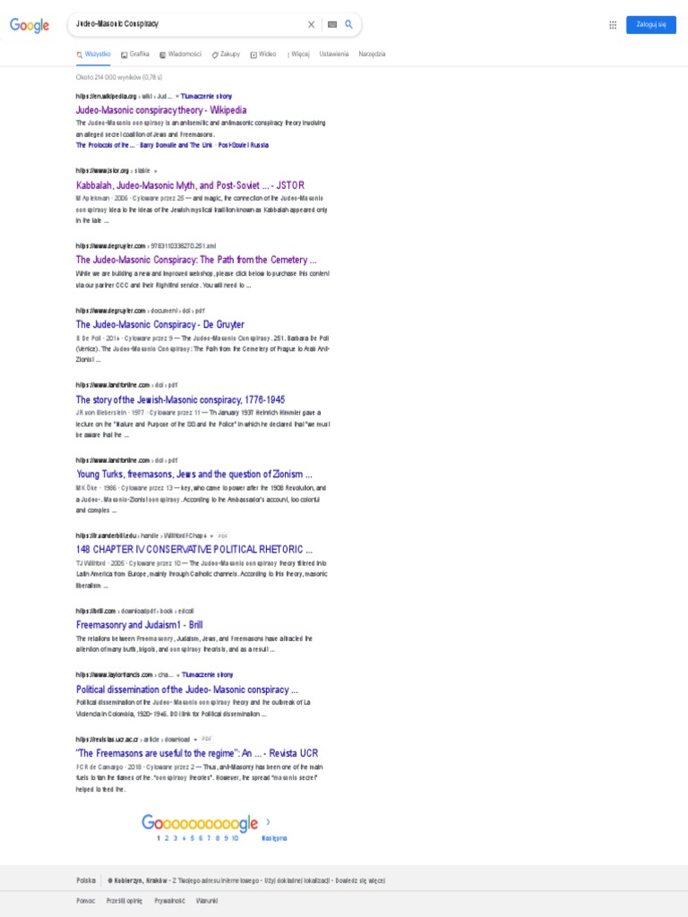 Judeo-Masonic Conspiracy Theory - Wikipedia | PDF | Freemasonry ...