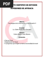 Conclusión. Microsoft Excel | PDF | Informática
