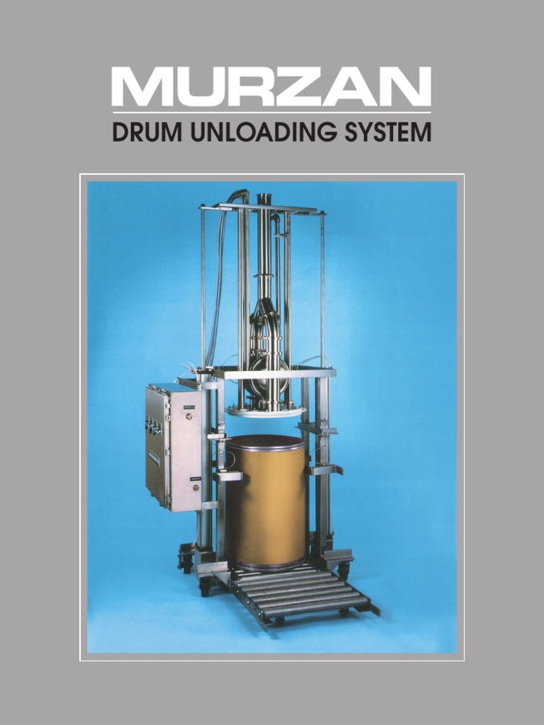 Murzan: Drum Unloading System | PDF | Pump | Foods