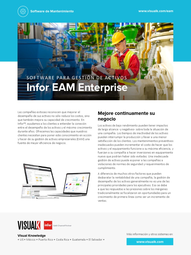 Software Mantenimiento Infor Eam Modulos | PDF | Software de la aplicacion | Software