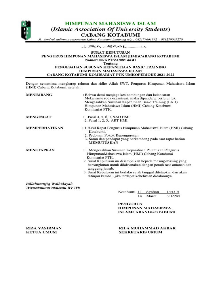 SK PANPEL LK PTK-dikonversi | PDF