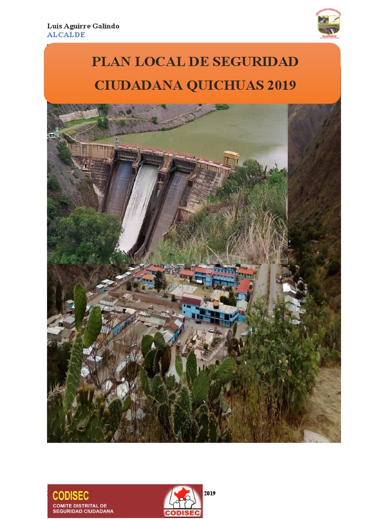 PLAN CODISEC-Quichuas 2019 | PDF | Policía | Valores