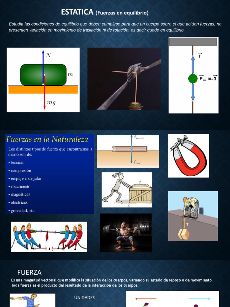 ESTATICA | PDF | Fuerza | Geometría