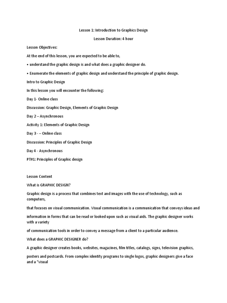 Ict Module & Act 123 | PDF | Graphic Design | Shape