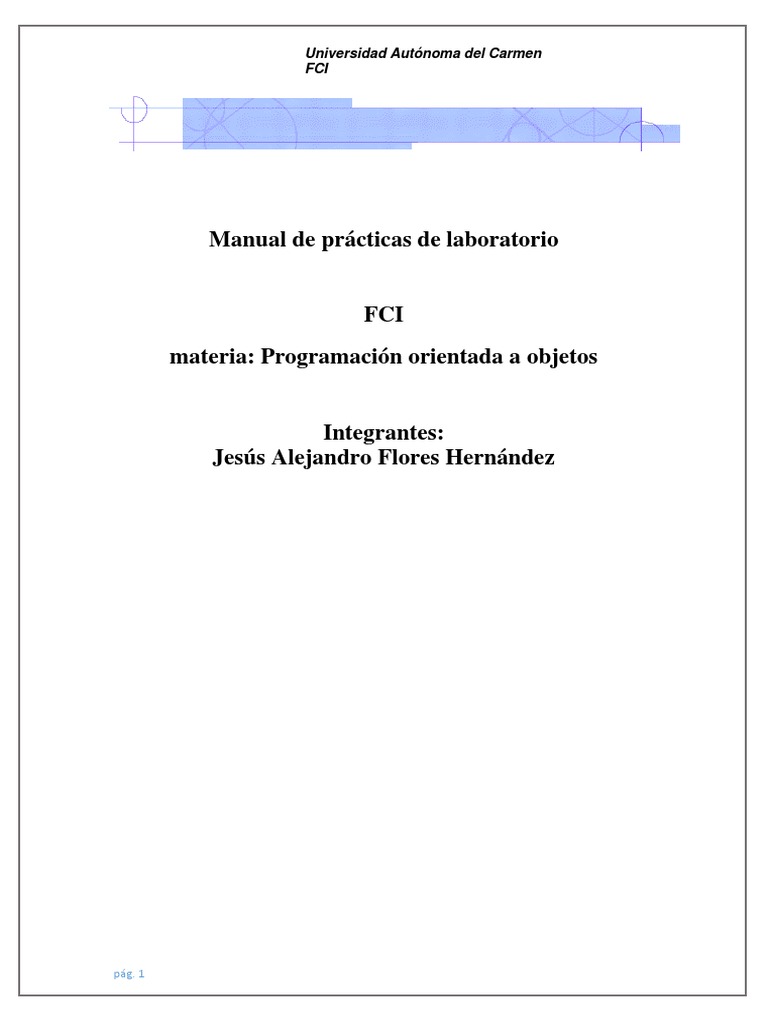 Manual Practicas Objetos Net Pdf C Sharp Lenguaje De Programación Programación