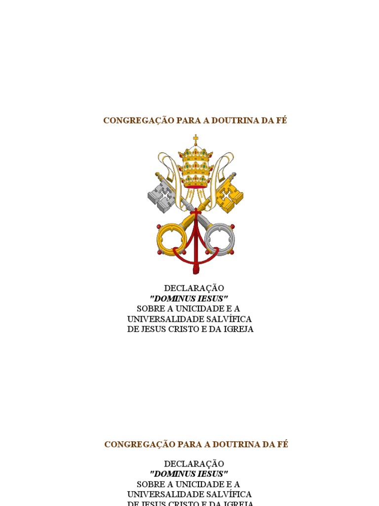 Dominus Iesus | PDF