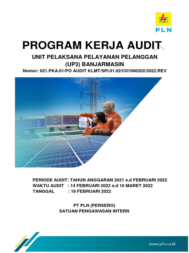 Program Kerja Audit - Up3 BJM | PDF