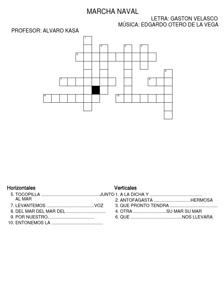Cruci Marcha Naval | PDF
