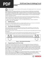 BOSCH D1255 Keypad Operation Instructions: To Turn The Security System ...