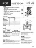 Asco Solenoid Valve Catalogue | PDF | Valve | Electric Power