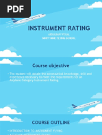 CFII Lesson Plans | PDF | Instrument Flight Rules | Airspeed