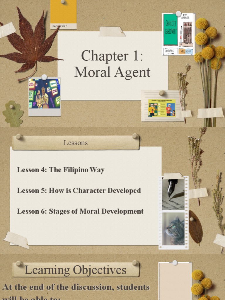 Chapter 1 Moral Agent Lesson 4, 5, & 6 | PDF | Virtue | Virtue Ethics