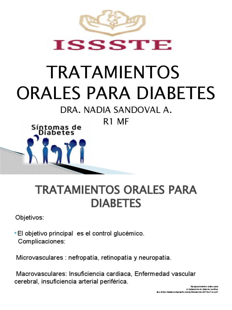 Tratamientos orales para DM: Metformina, sulfonilureas, glinidas | PDF ...