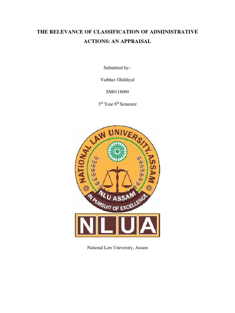 Administrative Law Assignment | PDF | Certiorari | Judiciaries
