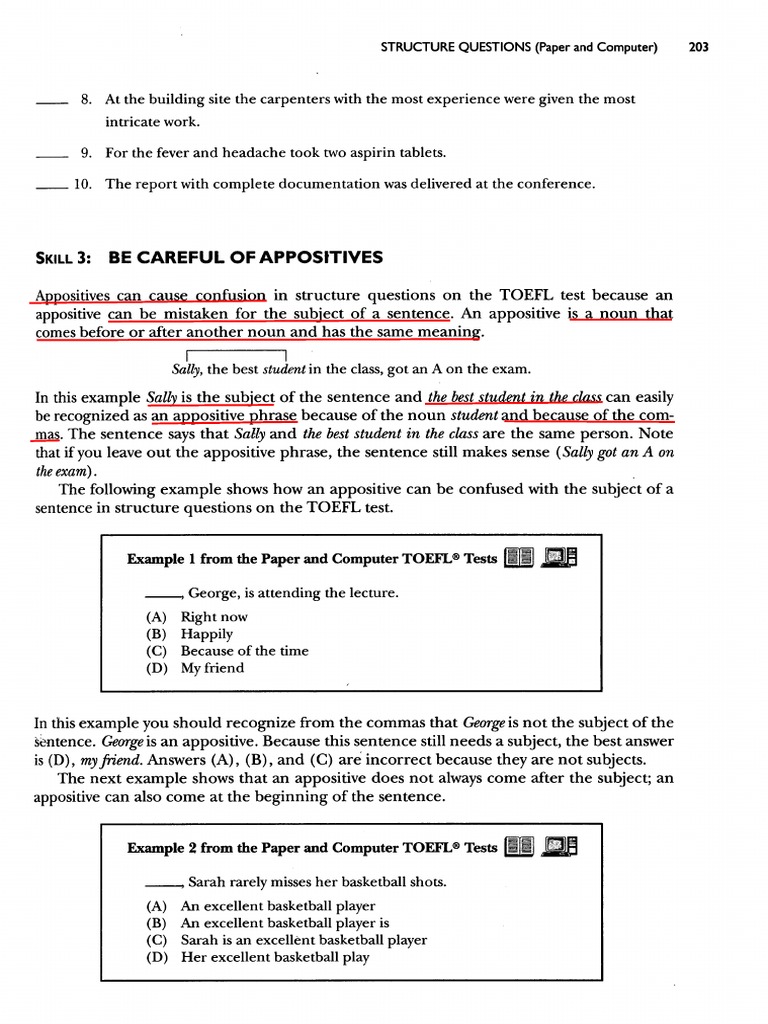 Skill 3 Structure | PDF