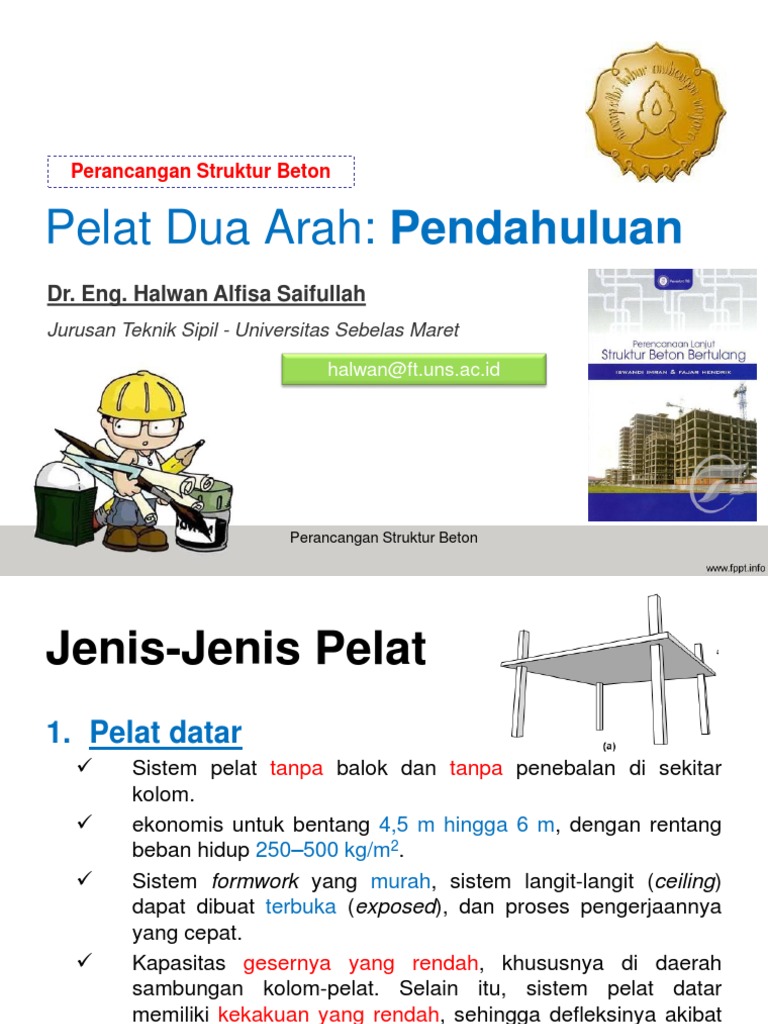 Panduan Perancangan Pelat Dua Arah | PDF | Metode & Bahan Ajar | Sains ...