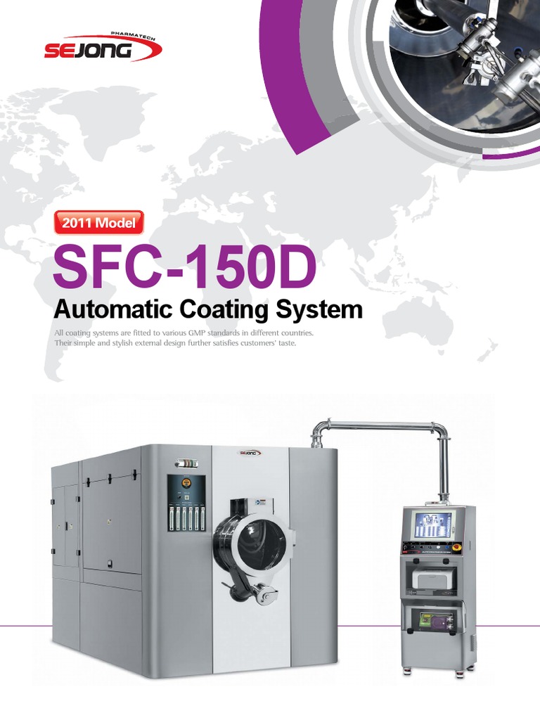 SFC-150D: Automatic Coating System | PDF | Pump | Applied And ...