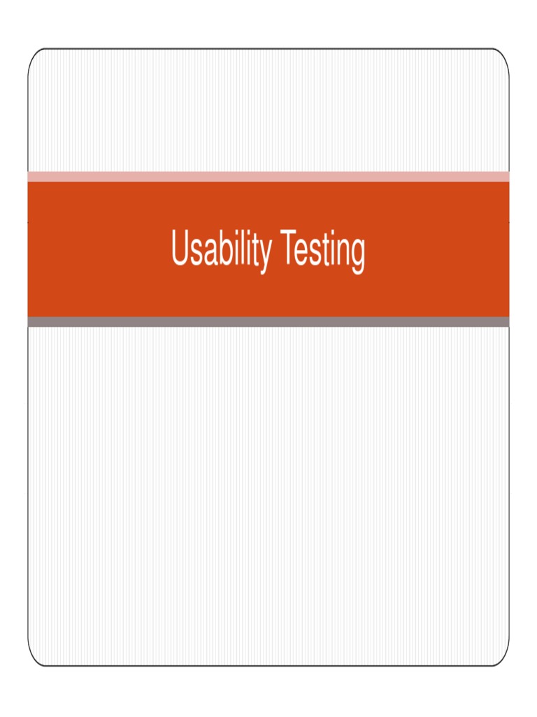 Understanding Usability: An Introduction to Usability Testing Goals ...
