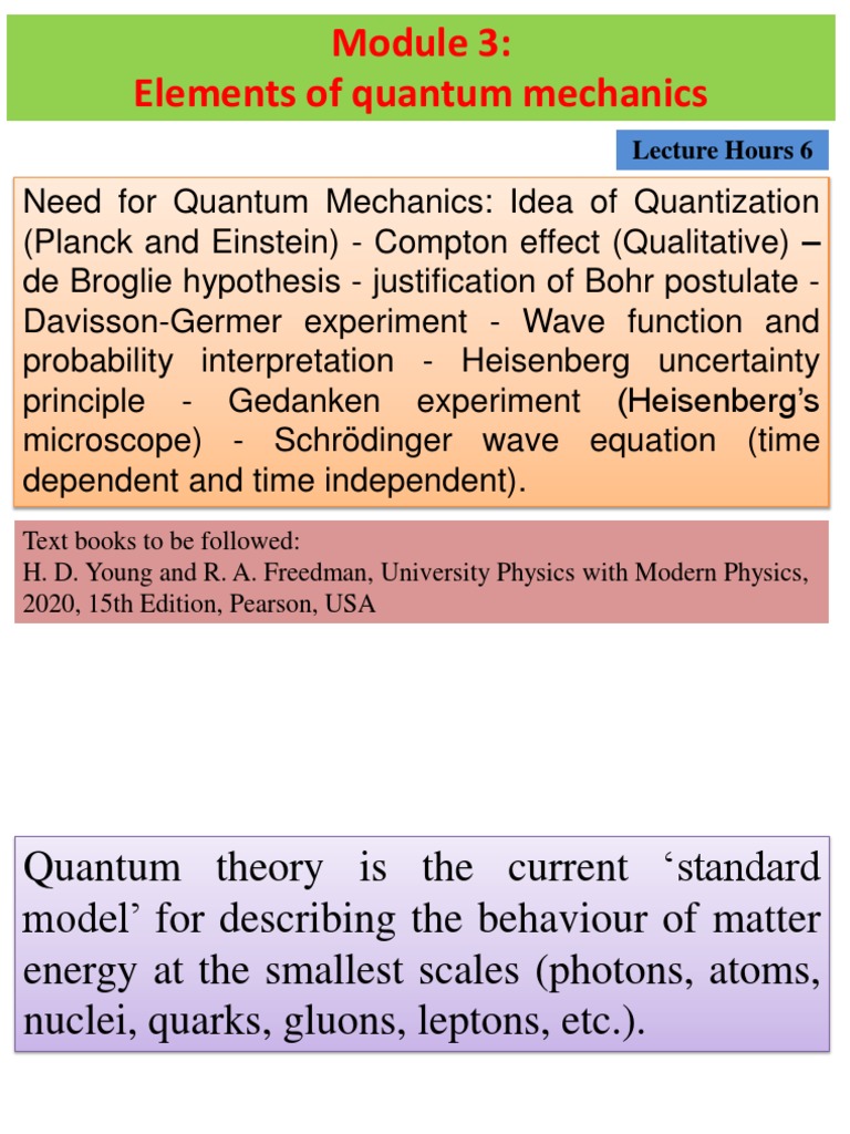 Planck's Quantum Theory Essentials | PDF | Quantum Mechanics ...