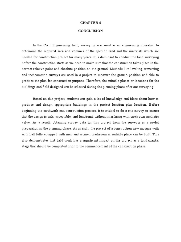 Conclusion | PDF | Science & Mathematics | Technology & Engineering