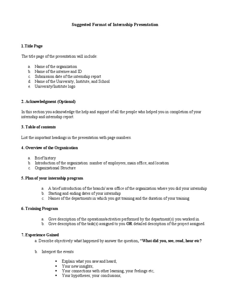 Proposed Internship Presentation Criteria For SECE | PDF | Swot ...