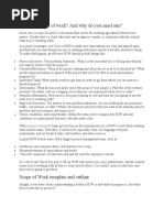 Piping Scope of Work | PDF