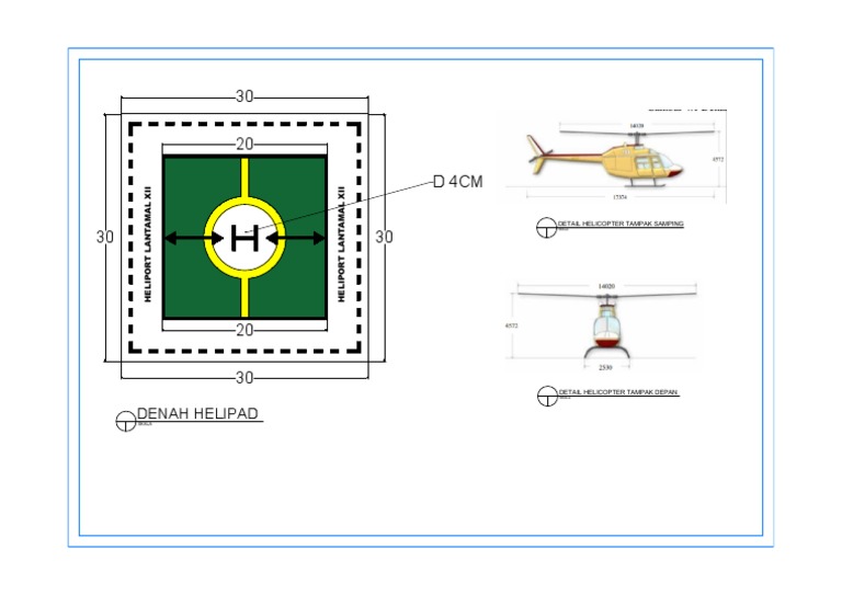 Denah Helipad | PDF