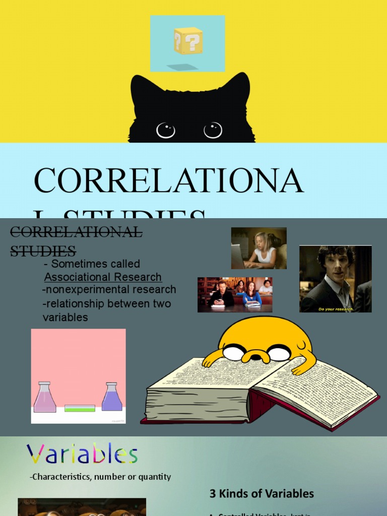 Correlational Studies | Download Free PDF | Dependent And Independent ...