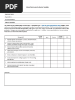 Internships Work Plan Template | PDF | Computing | Social Psychology