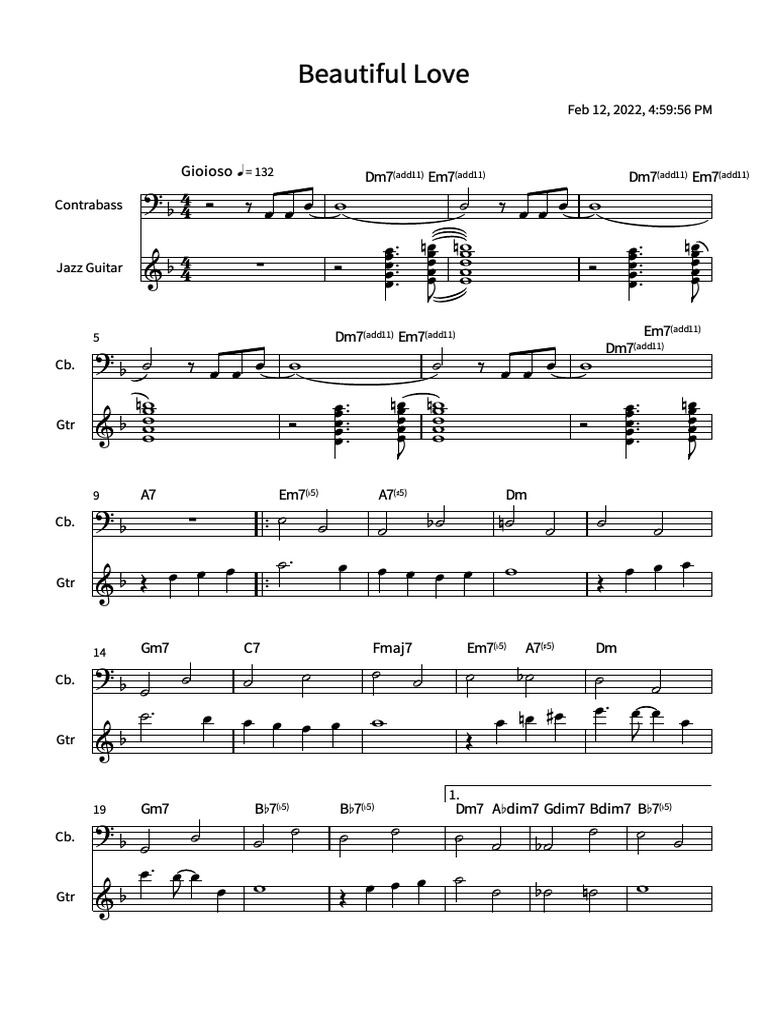 Beautiful Love | PDF