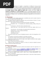 Hospital Kitchen Infection Control Checklist | PDF | Refrigerator | Kitchen