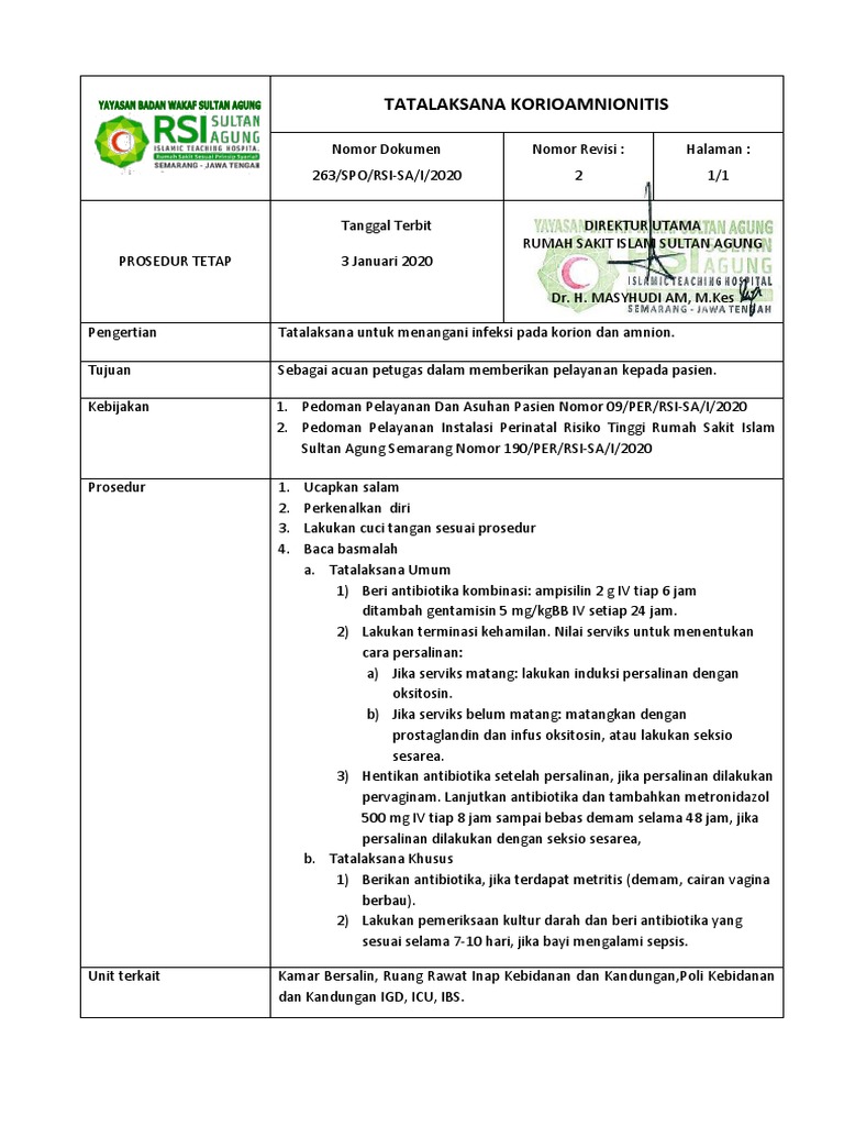 KORIOAMNIONITIS V-Dikonversi | PDF