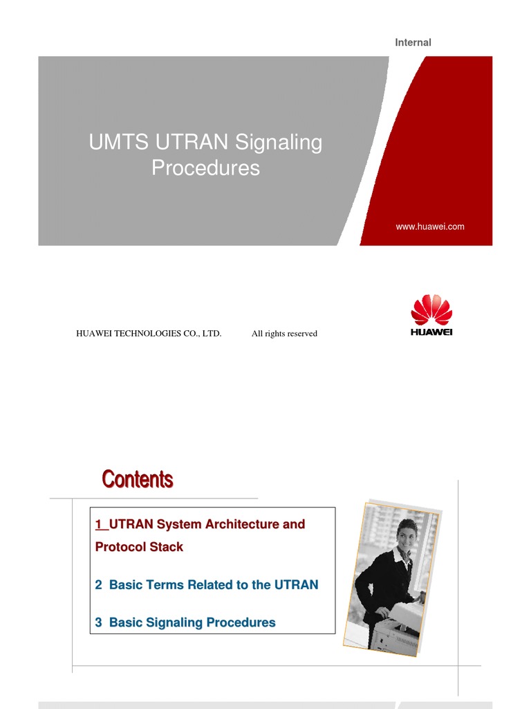 07 UMTS UTRAN Signaling Procedures | PDF | Physical Layer Protocols | Radio