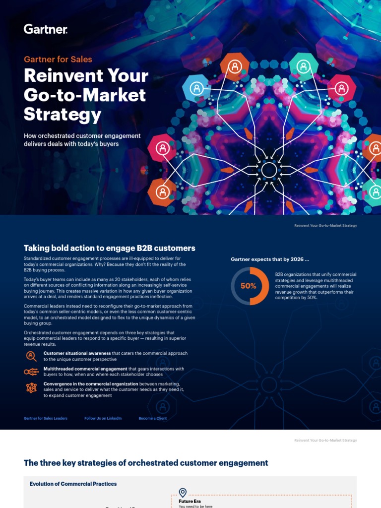 Gartner - It's Time To Reinvent Your GTM Commercial Strategy | PDF ...