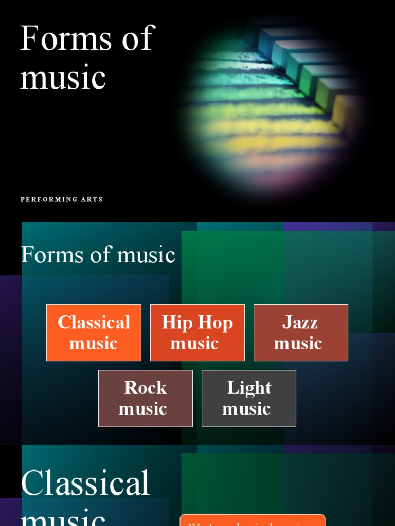 Forms of Music | PDF | Sound | Classical And Art Music Traditions