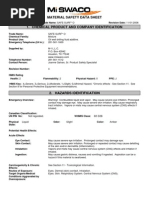 Safety Data Sheet: Section 1. Identification | PDF | Toxicity | Superfund
