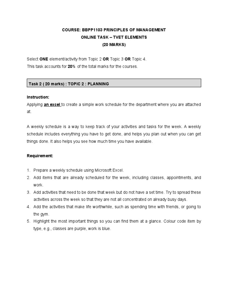 Bbpp1103 Task 2 | PDF | Seni